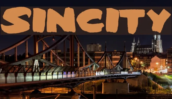 Sin-City Font | Free Download (TTF/OTF) | FFonts.net