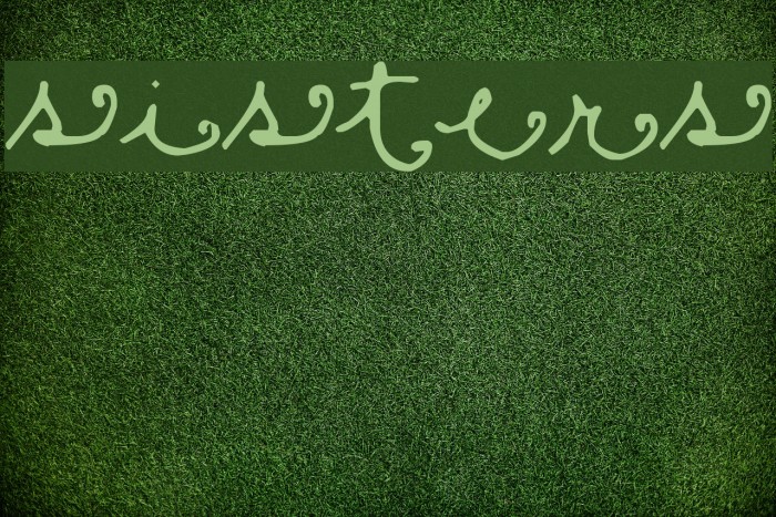 Sisters Font - FFonts.net