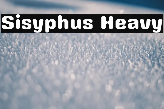 Sisyphus Heavy Font | Free Download (TTF/OTF) | FFonts.net