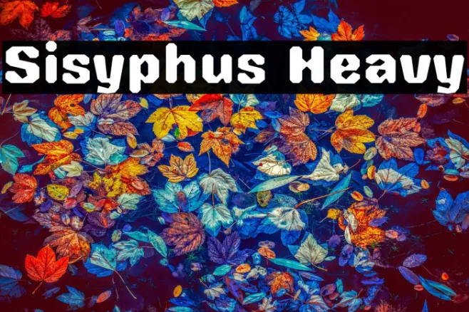 Sisyphus Heavy Font | Free Download (TTF/OTF) | FFonts.net