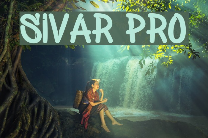 Sivar Pro Font - FFonts.net