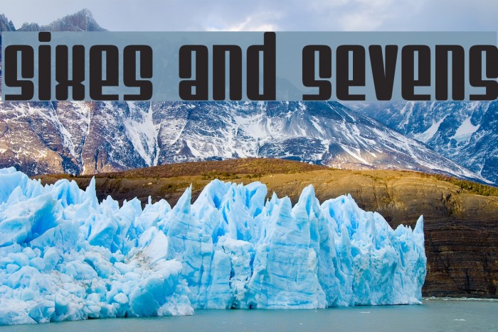Sixes And Sevens Font - FFonts.net