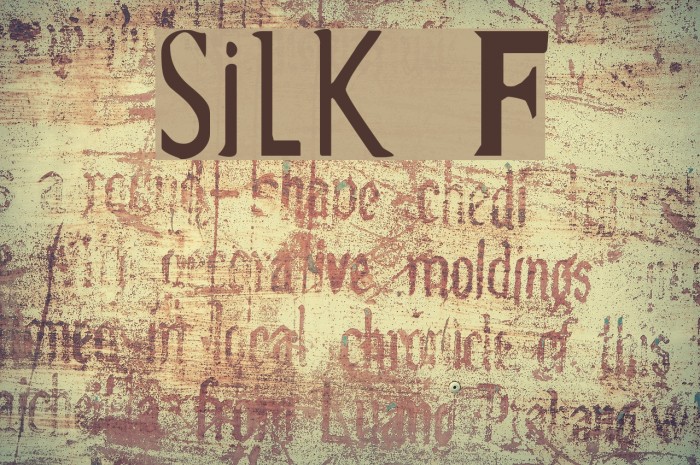 silk Font - FFonts.net