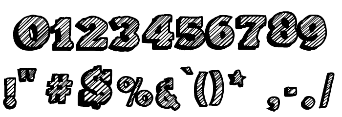 Sketch Nothing Font - FFonts.net