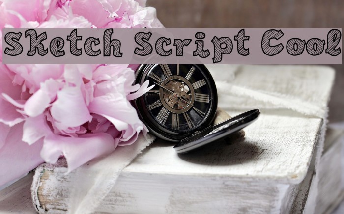 Sketch Script Cool Font - FFonts.net