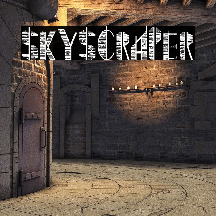 Skyscraper Font - FFonts.net