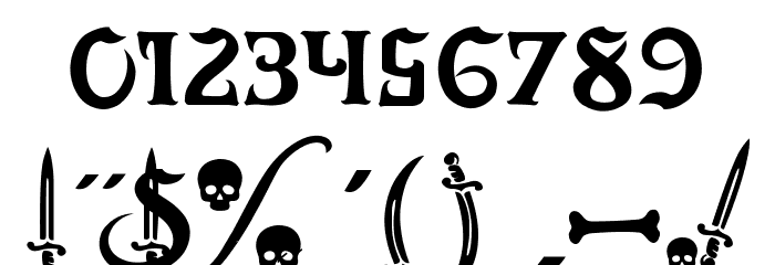 skullsandcrossbones Font - FFonts.net