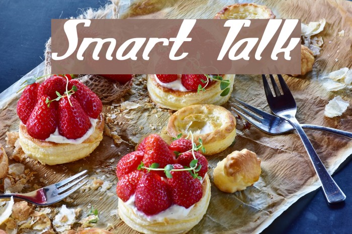 Smart Talk Font - FFonts.net