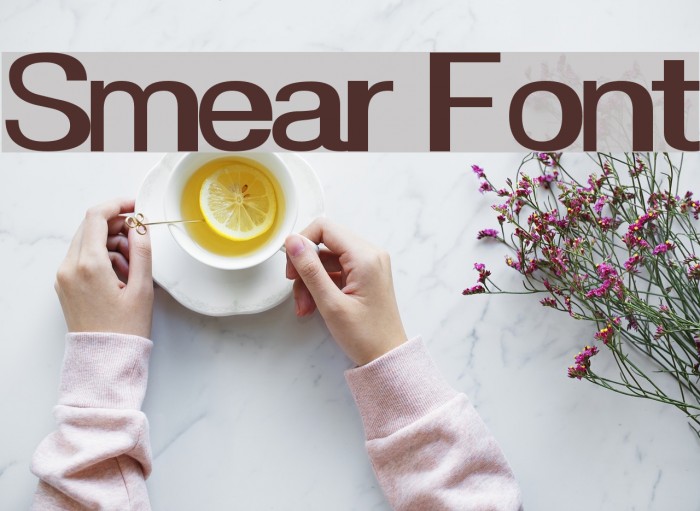 Smear Font - FFonts.net