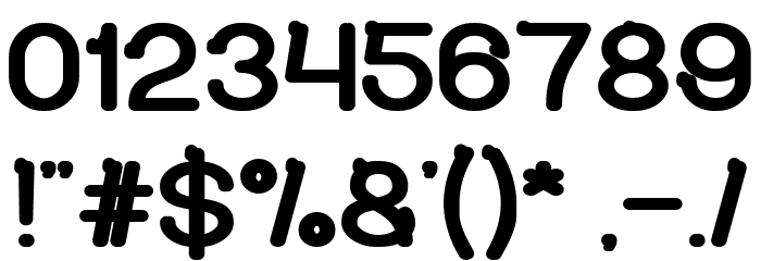 So Cute Bold Font - FFonts.net