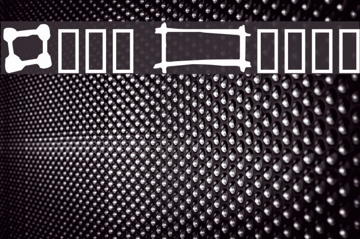 Some Boxes Font - FFonts.net
