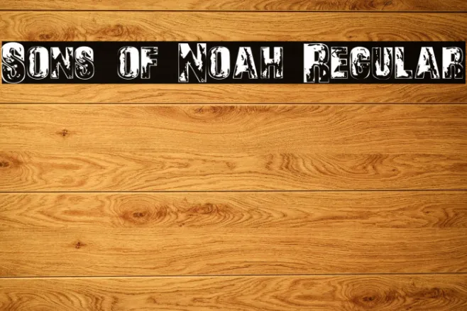Sons of Noah Regular Font | Free Download (TTF/OTF) | FFonts.net