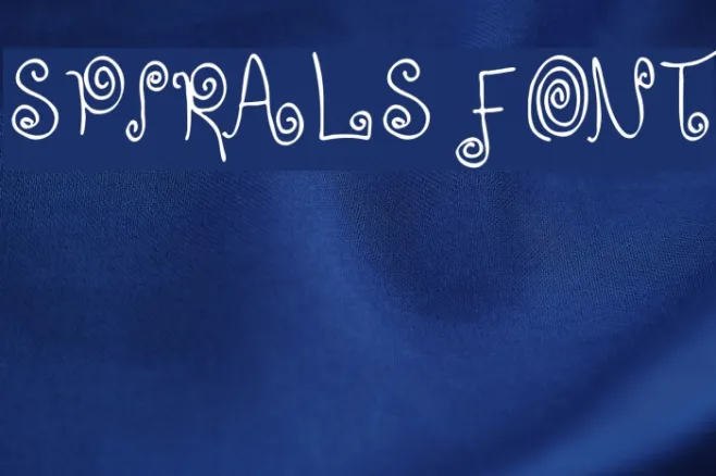 SPIRALS FONT Font | Free Download (TTF/OTF) | FFonts.net