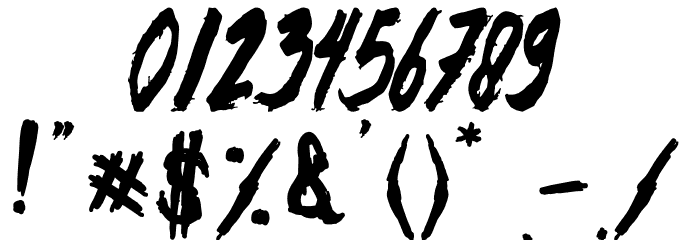 Splash Bleeding Font - FFonts.net