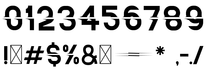 Split On Font - FFonts.net