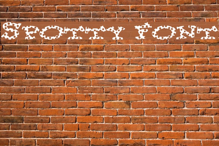 Spotty Font Font - FFonts.net