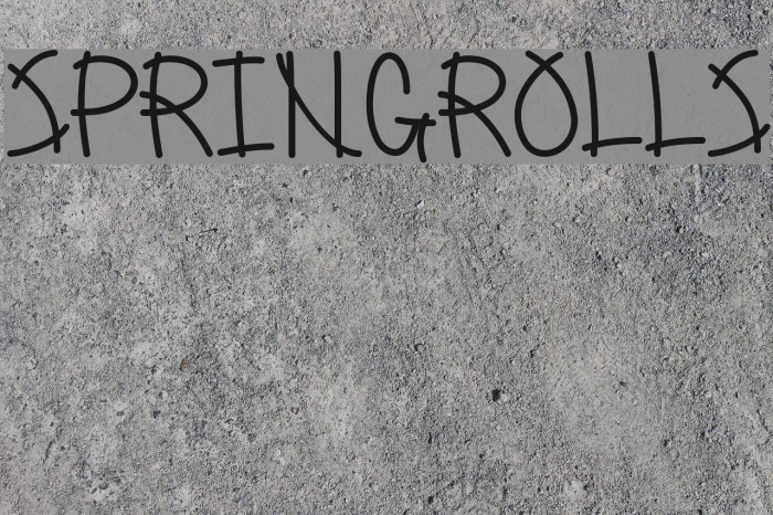 SpringRolls Font - FFonts.net
