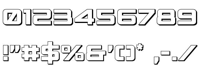 Spy Agency 3D Font - FFonts.net