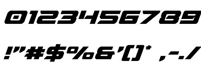 Starduster Expanded Italic Font - FFonts.net