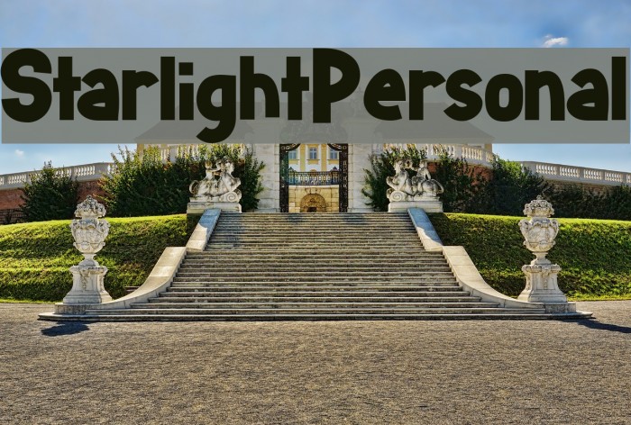 StarlightPersonal Font - FFonts.net