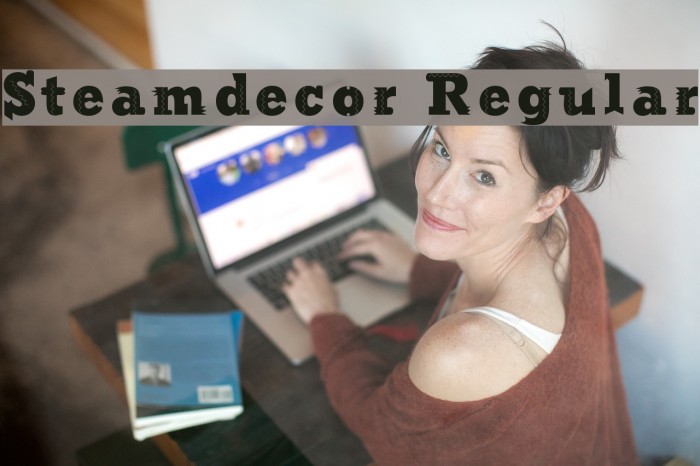 Steamdecor Regular Font - FFonts.net