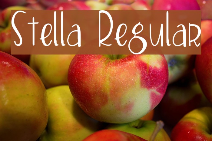 Stella Regular Font - FFonts.net