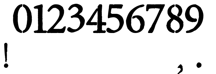 Stencil Time Font - FFonts.net