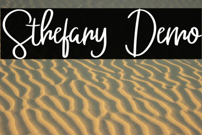 Sthefany Demo Font | Free Download (TTF/OTF) | FFonts.net
