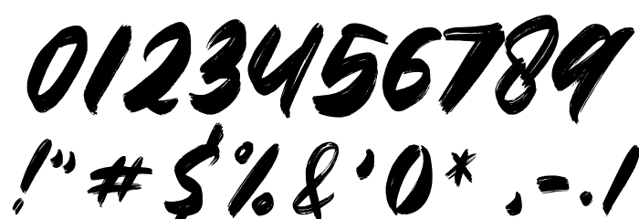 Strike Brush Font - FFonts.net