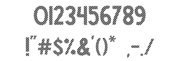 Strip Line Strip Font - FFonts.net