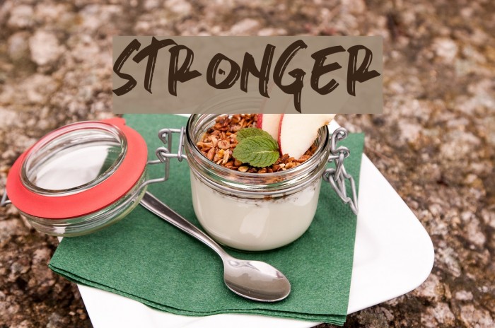 stronger Font - FFonts.net