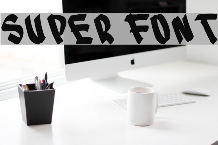 SUPER Font - FFonts.net