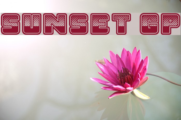 Sunset GP Font - FFonts.net
