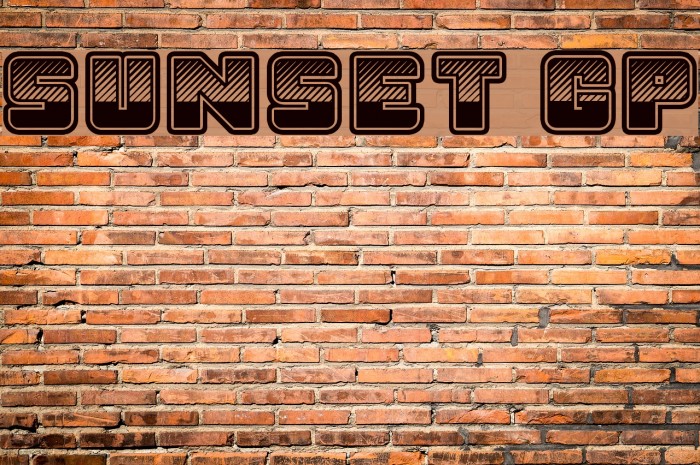 Sunset GP Font - FFonts.net