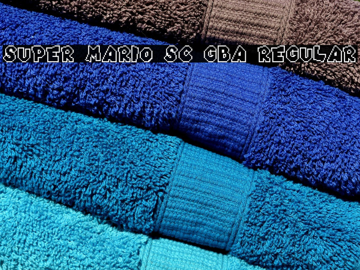 Super Mario SC gba Regular Font - FFonts.net