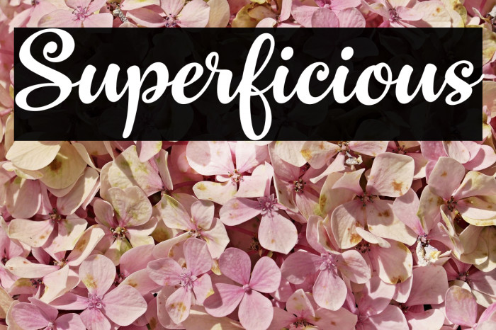 Superficious Font - FFonts.net