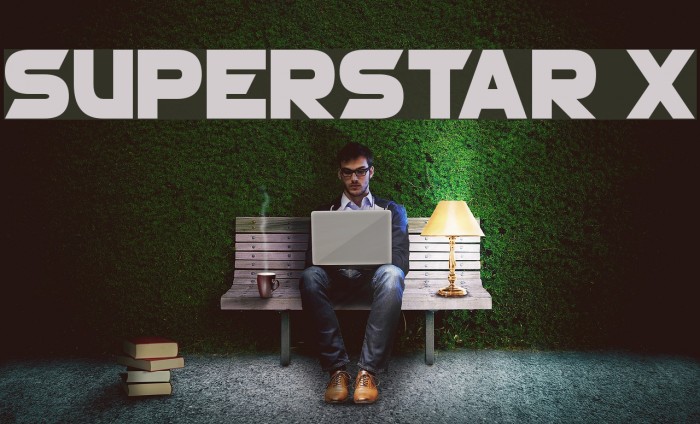 Superstar X Font - FFonts.net