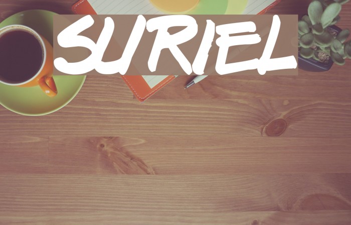 Suriel Font - FFonts.net