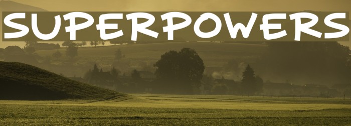 superpowers Font - FFonts.net