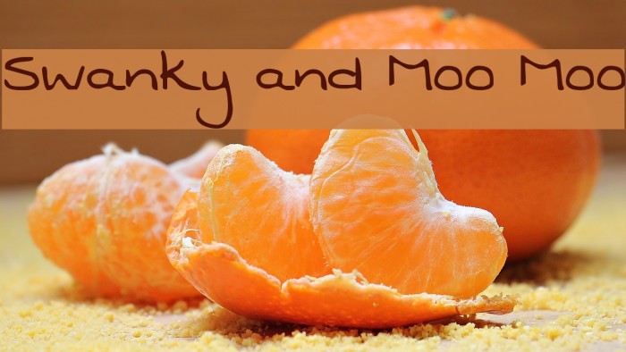 Swanky and Moo Moo Font - FFonts.net