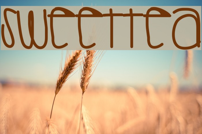 SweetTea Font - FFonts.net