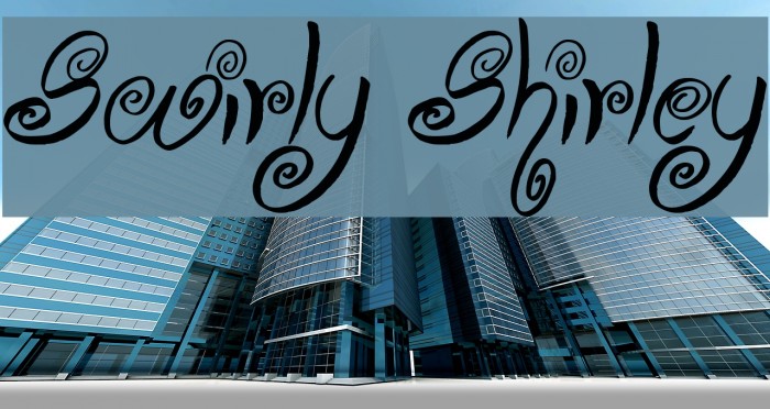 Swirly Shirley Font - FFonts.net