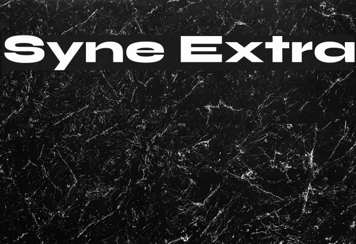 Syne Extra Font - FFonts.net