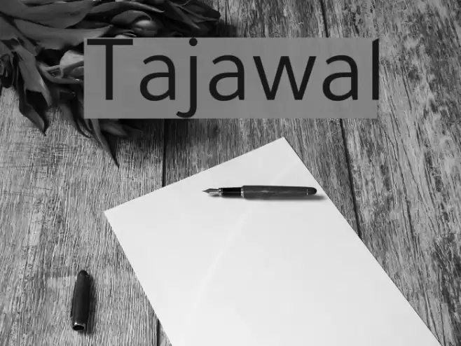 Tajawal الخط - FFonts.net