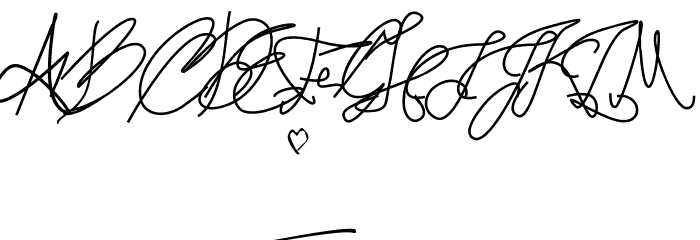 Tanda Tangan Regular Font - FFonts.net