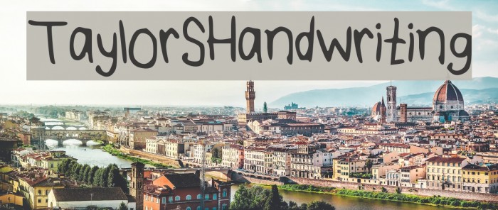TaylorSHandwriting Font - FFonts.net