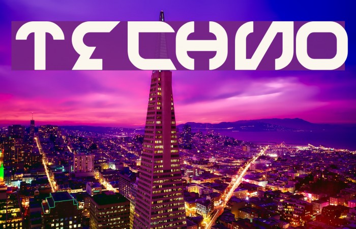 TECHNO Font - FFonts.net