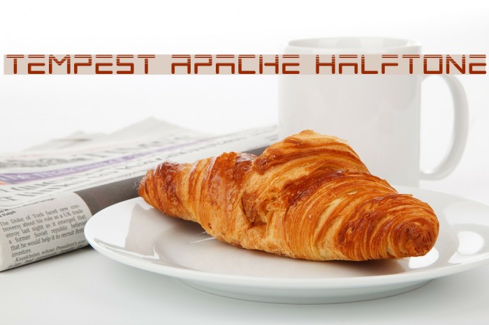 Tempest Apache Halftone Font - FFonts.net
