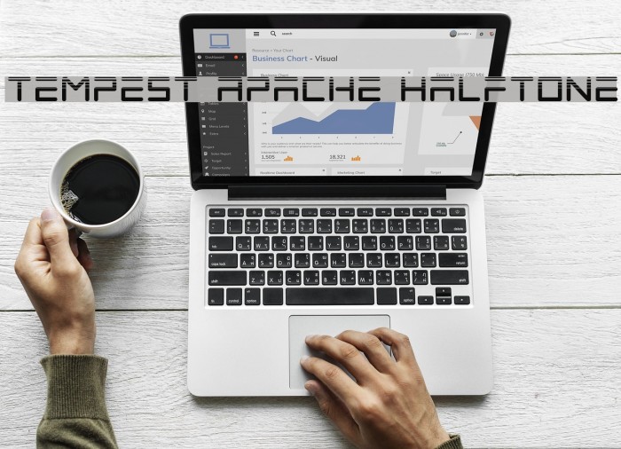 Tempest Apache Halftone Font - FFonts.net