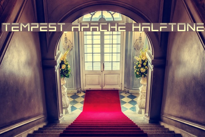 Tempest Apache Halftone Font - FFonts.net